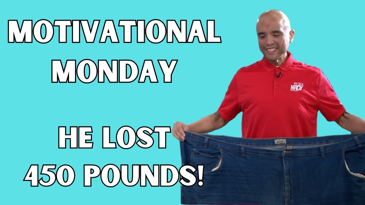 Check Out This Amazing Man Who Lost 450lbs! | Motivational Monday - YouTube