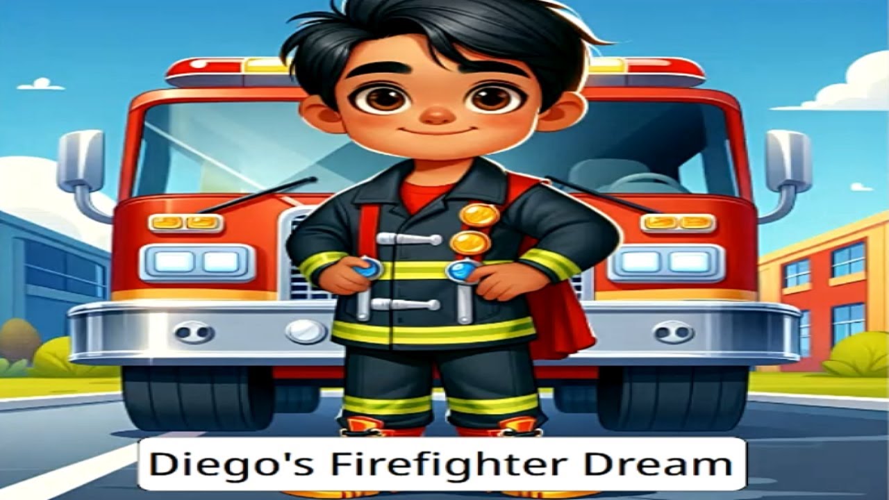 Diego's Firefighter Dream #diego #firefighter #dreams #childhood #hero ...
