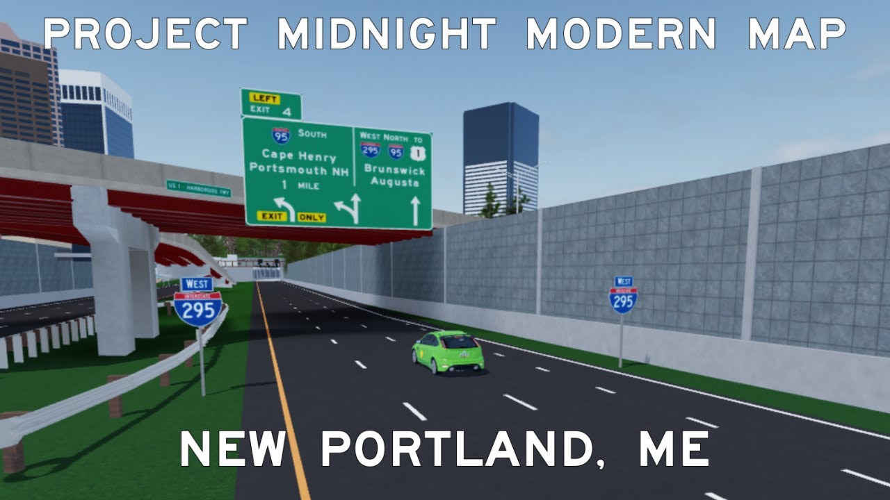 Checking Out Roblox Project Midnight Modern Map - New Portland, ME ...