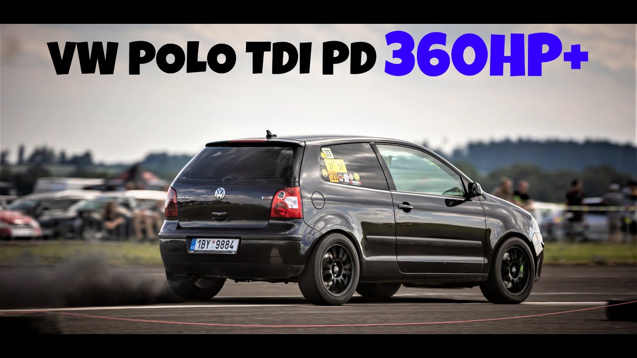 #VW POLO TDI PD 360HP+ #TURBO GTB2570 @ FIRAD 120% ETC... #FAST #DIESEL ...