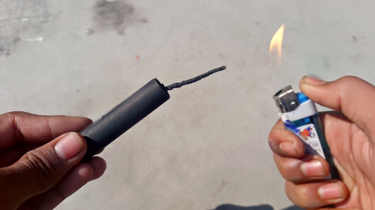 How To Make Loud Sound Bomb - YouTube