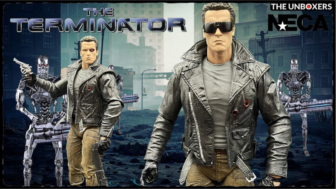 Terminator Ultimate Police Station Assault T 800 Action Figure by NECA ...