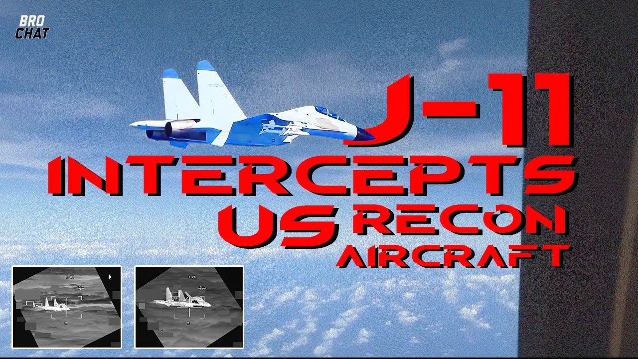 Chinese Fighter Jet Intercept U.S. Military Jets - YouTube