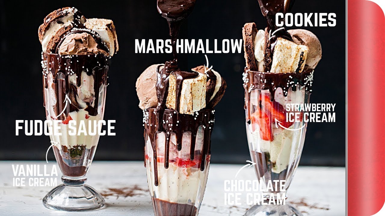 6 INCREDIBLE Desserts In One RIDICULOUS Ice Cream Sundae | Sorted Food ...