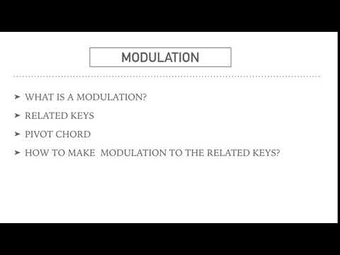 How to Modulate to Closely Related Keys - YouTube