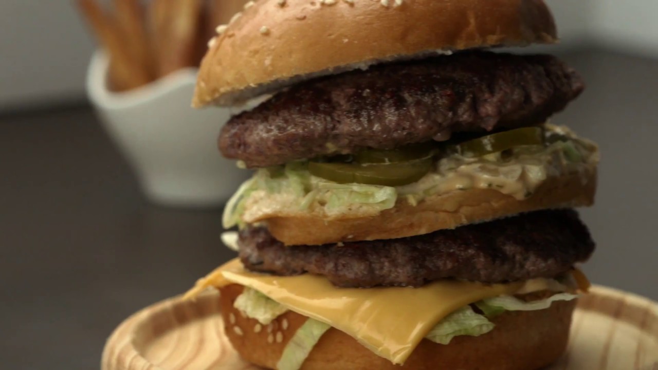 Homemade Super Big Mac! | Fast Food Recipies - YouTube