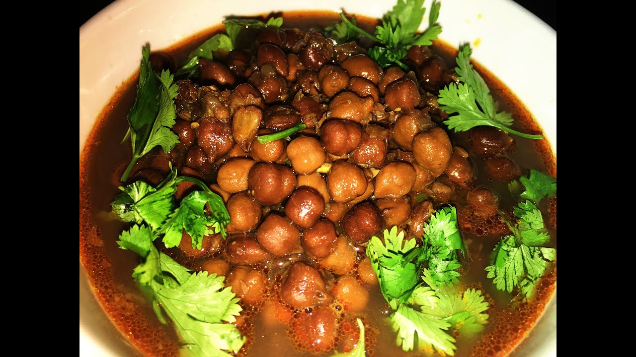 Kaale Chane Recipe | तरी वाले काले छोले - YouTube
