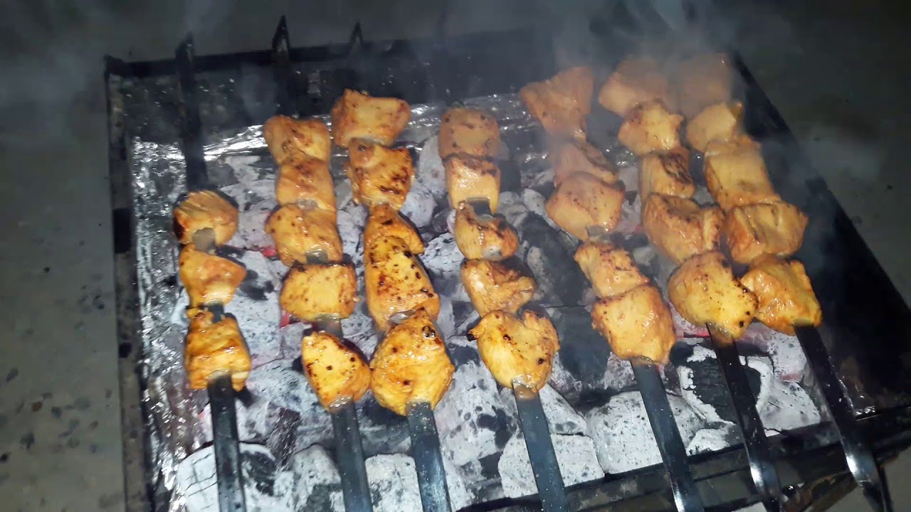 how to make barbeque at home | homemade barbeque grill - YouTube