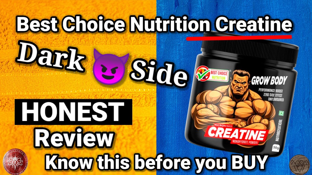 Best choice CREATINE HONEST review ( with LAB REPORT ) - YouTube
