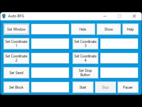 How to program your own Auto BFG APPLICATION - YouTube