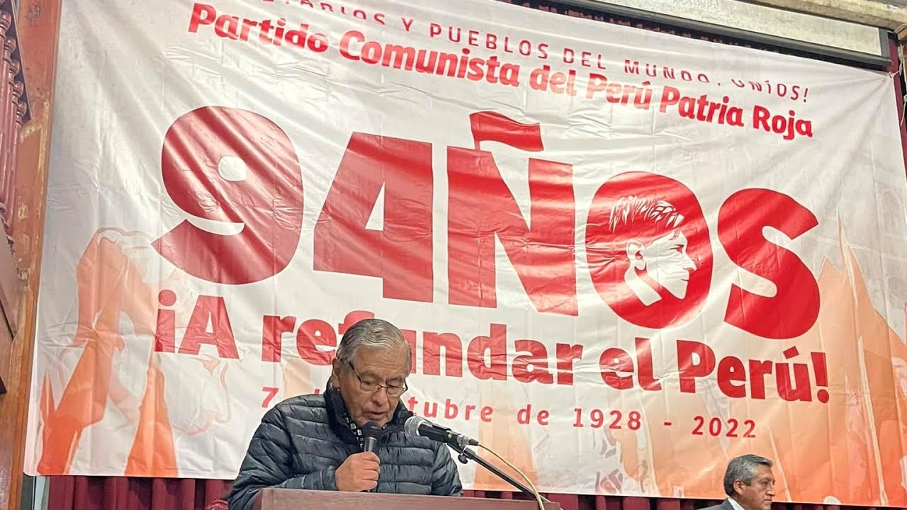 Patria Roja - 94 Aniversario del Partido Comunista del Perú - YouTube