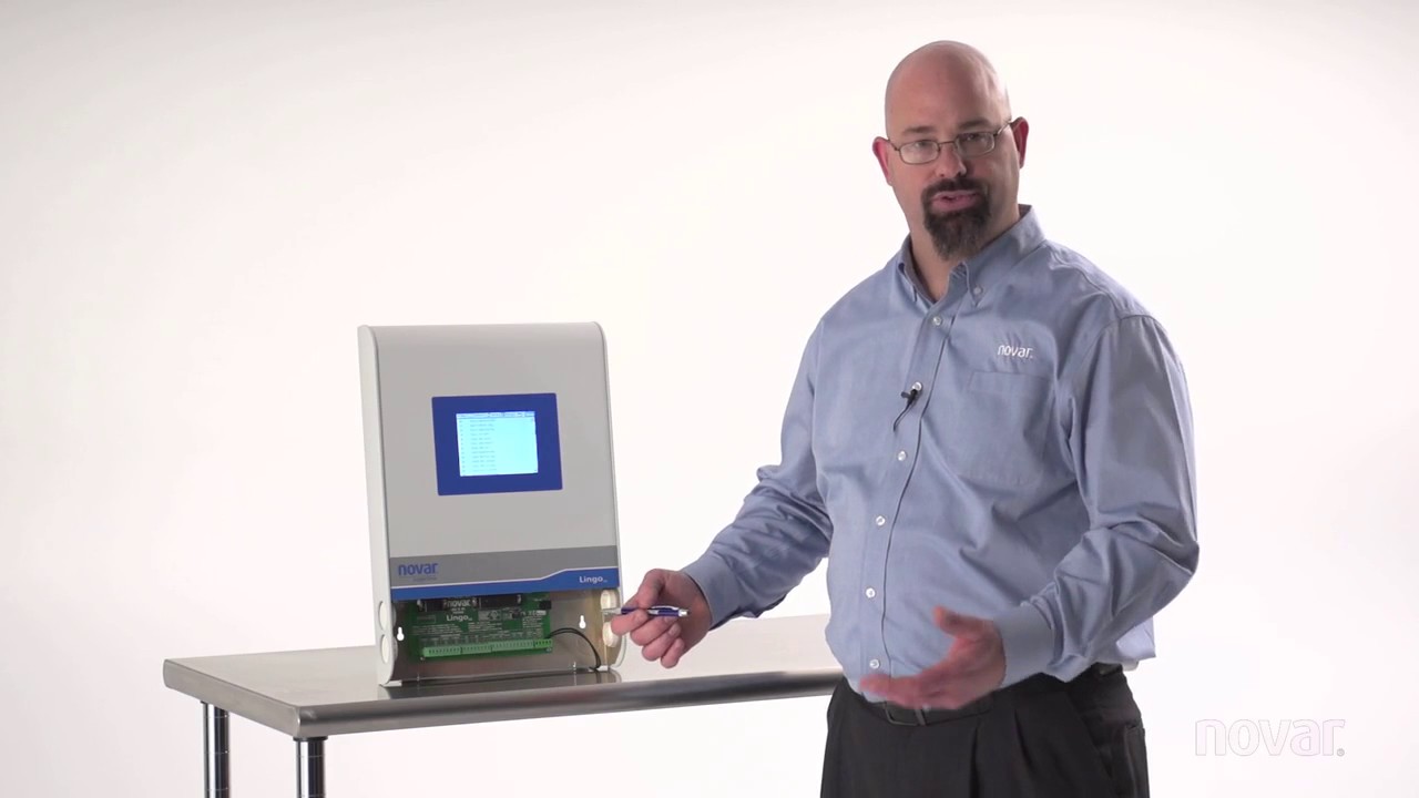 Lighting logic on a Novar LingoXE - YouTube