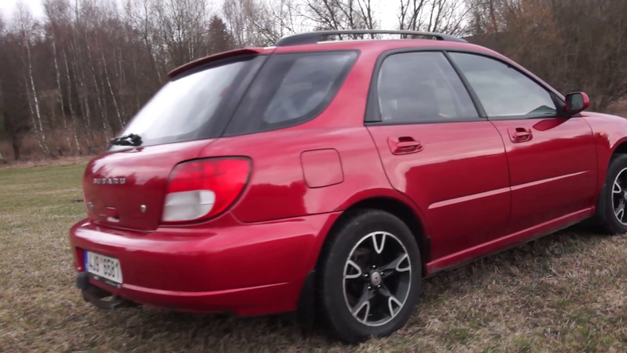 SUBARU impreza 2.0 GX wagon 4x4 - YouTube