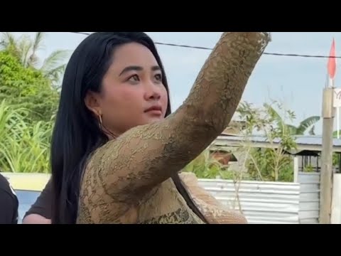 Pesona Gadis Lombok Kebaya Hijau muda Versi full