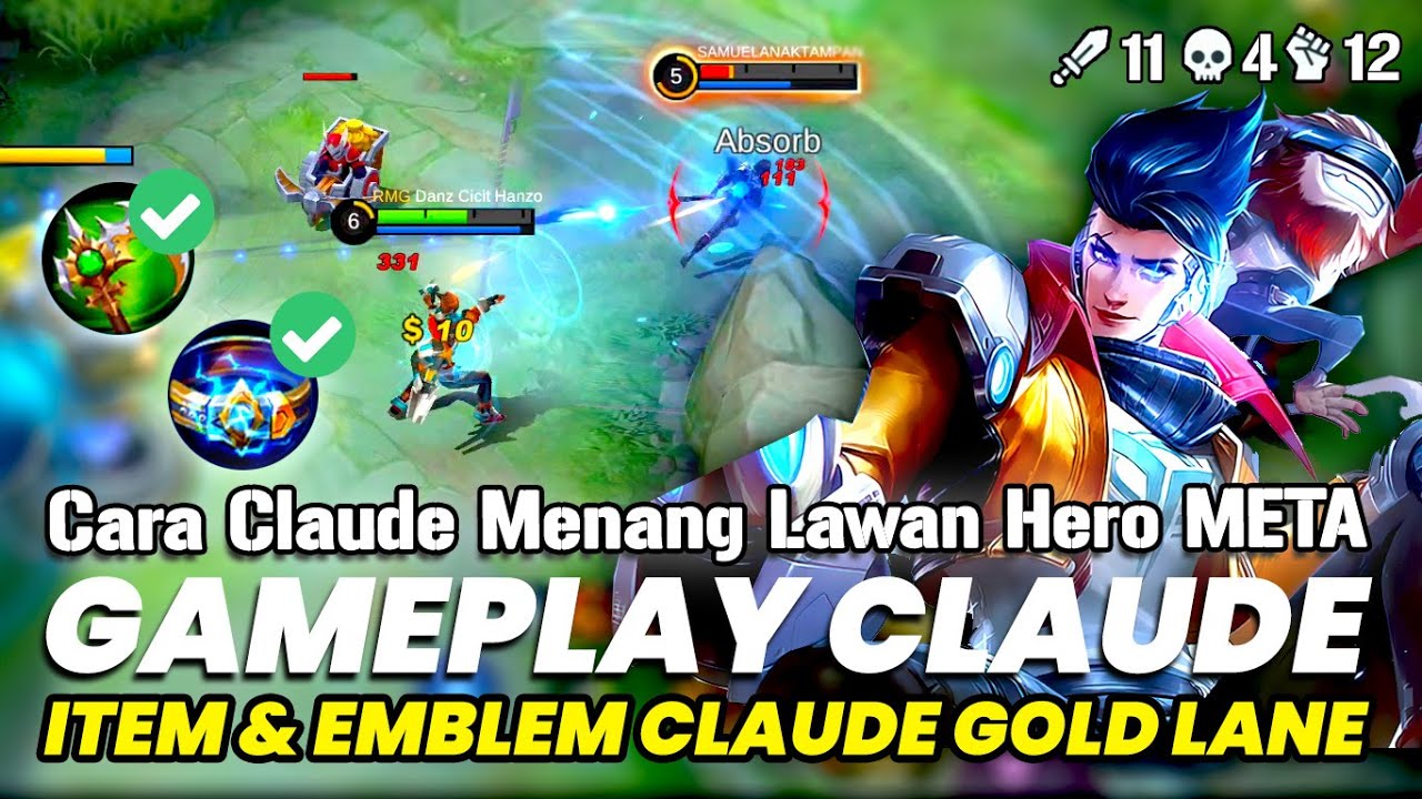 CARA MAIN CLAUDE TERBARU 2021 | ITEM CLAUDE JUNI 2021! GAMEPLAY CLAUDE ...
