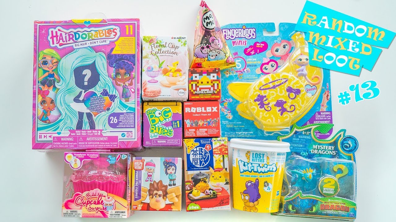 Random And Mixed Loot Opening Surprise Blind Bag Toys Unboxing #13 ...