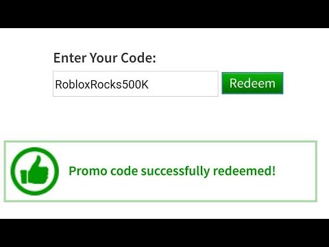 ROBLOX Promocode! - YouTube
