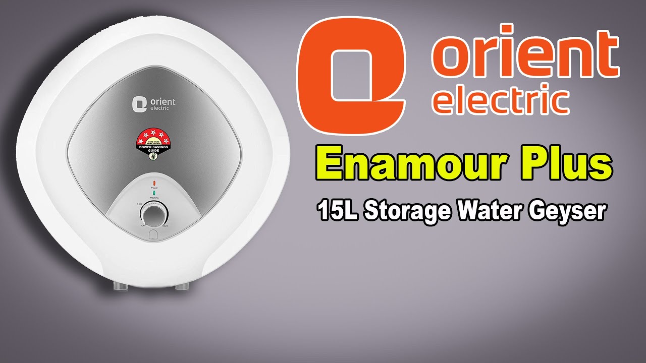 ORIENT Enamour Plus 15 L Storage Water Geyser || Unboxing & Install ...
