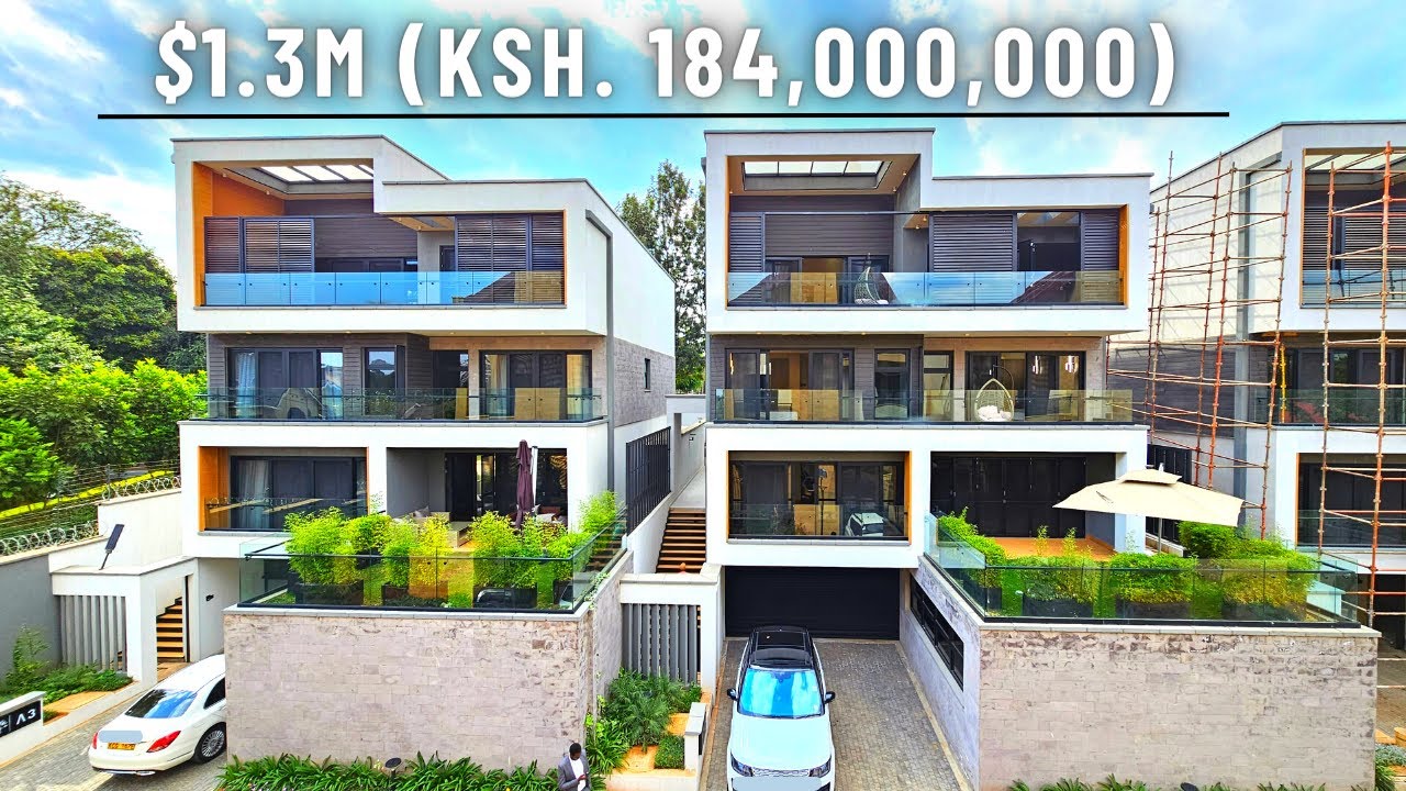 INSIDE $1.3M NEWEST FUTURISTIC SMART HOMES IN LAVINGTON with A POOL,GYM ...