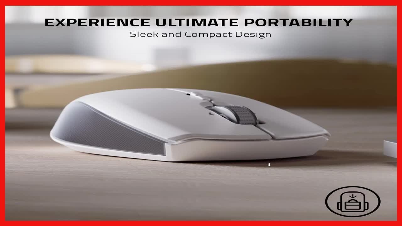 Razer Pro Click Mini Portable Wireless Mouse: Silent, Tactile, Mouse ...