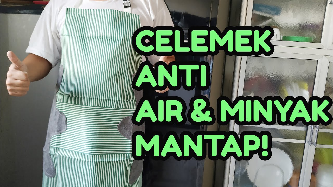 UNBOXING DAN KESAN PERTAMA SUNDAY ALLEY CELEMEK MASAK ANTI AIR MINYAK ...