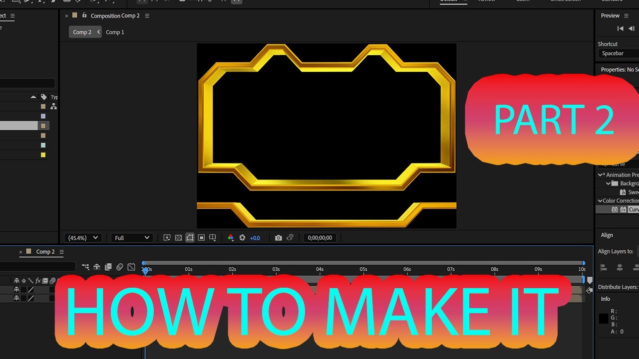 Creating unique LED wall mapping designs in After Effects PART 2 - YouTube