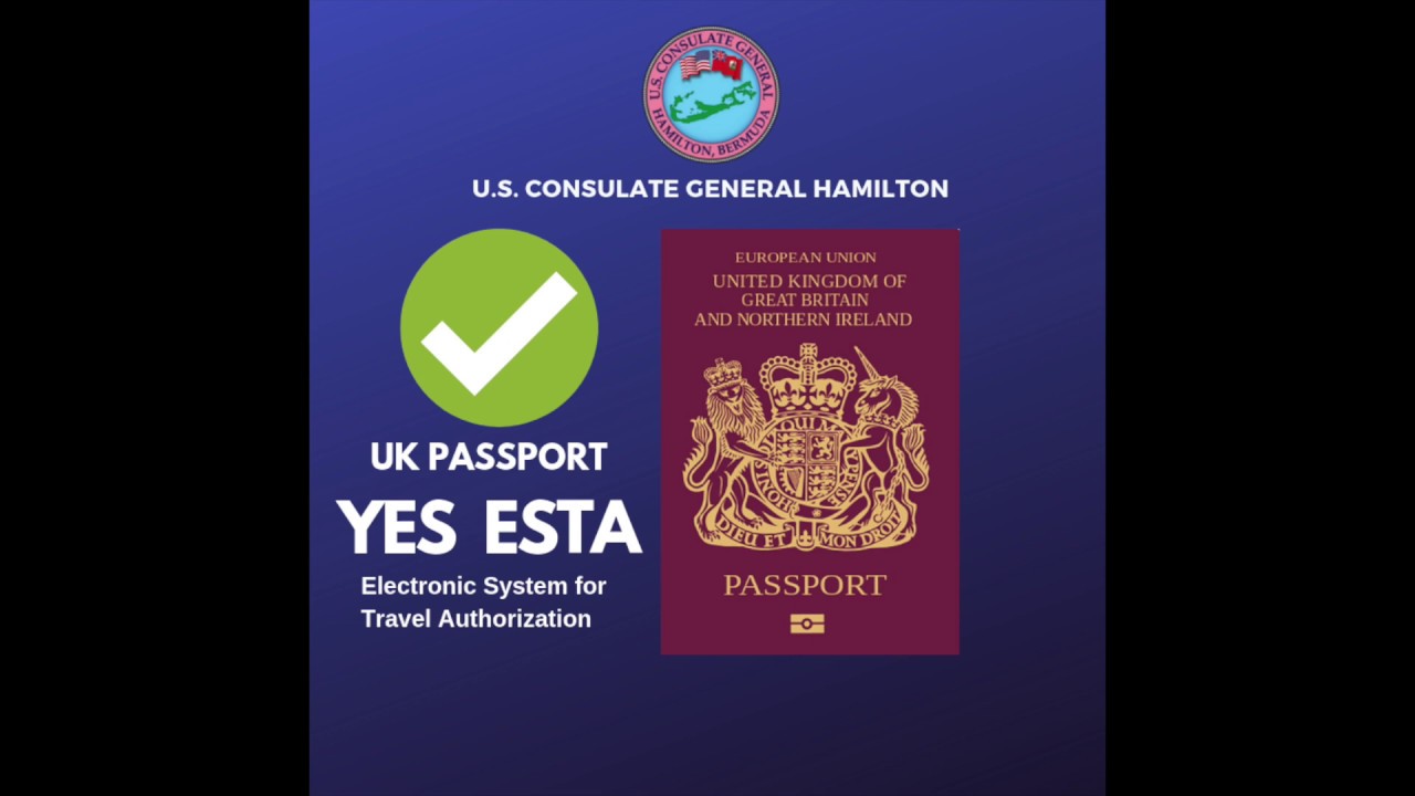 Applying for ESTA - U.S. Consulate General Hamilton - YouTube