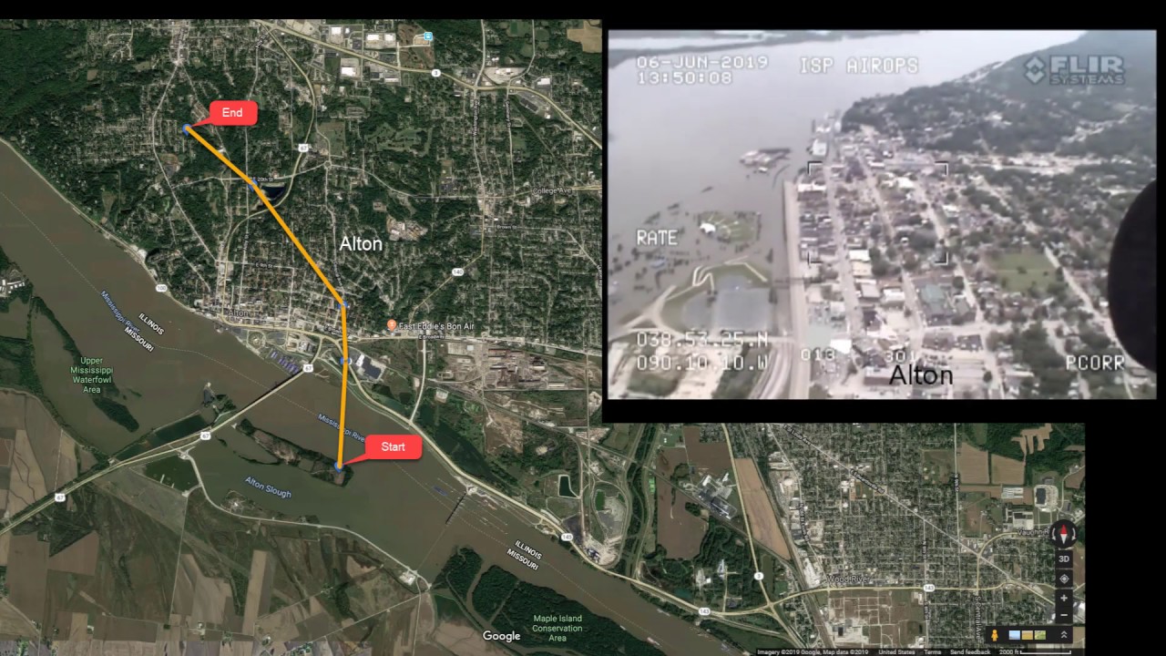 East Cape Girardeau Flooding - June 2019 - YouTube