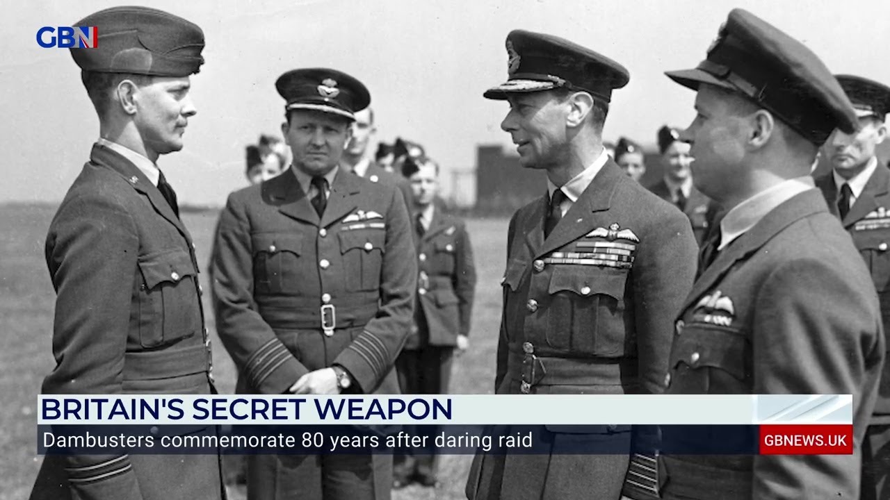 Dambusters commemorate 80 years after daring raid - YouTube