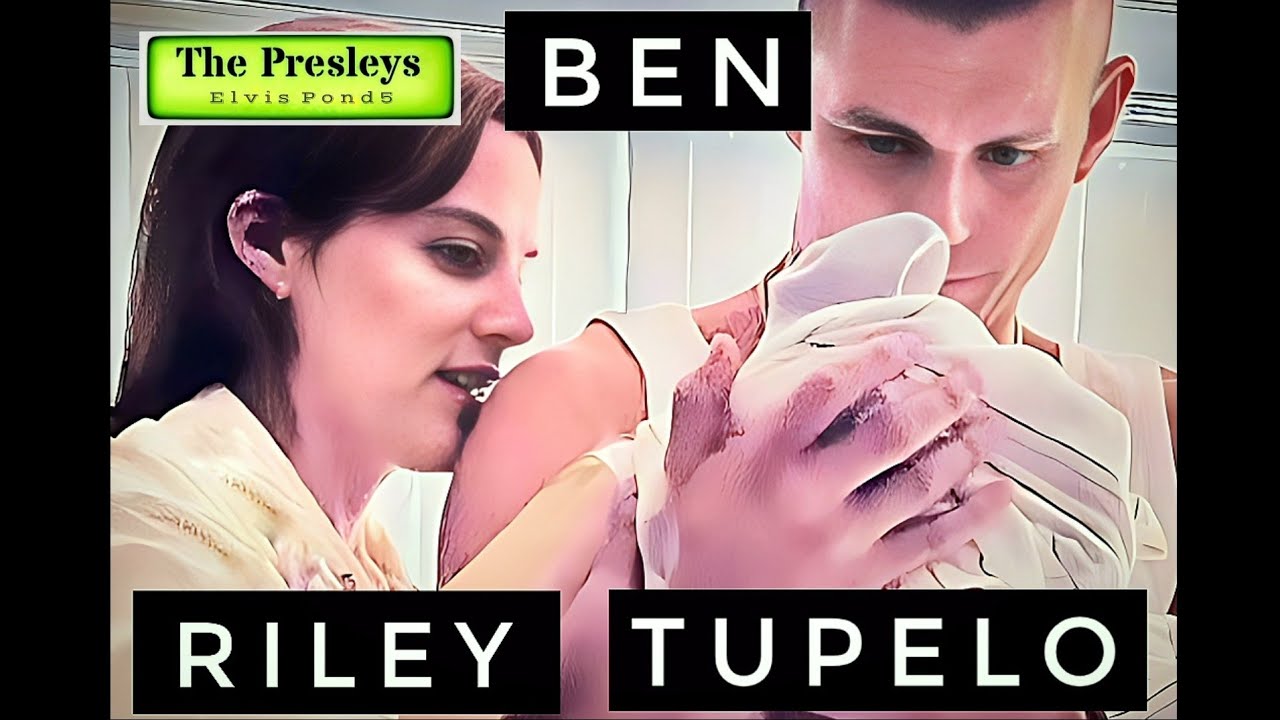 Newborn Photos Riley Keough Lisa Marie Presley Ben Danny Tupelo - YouTube