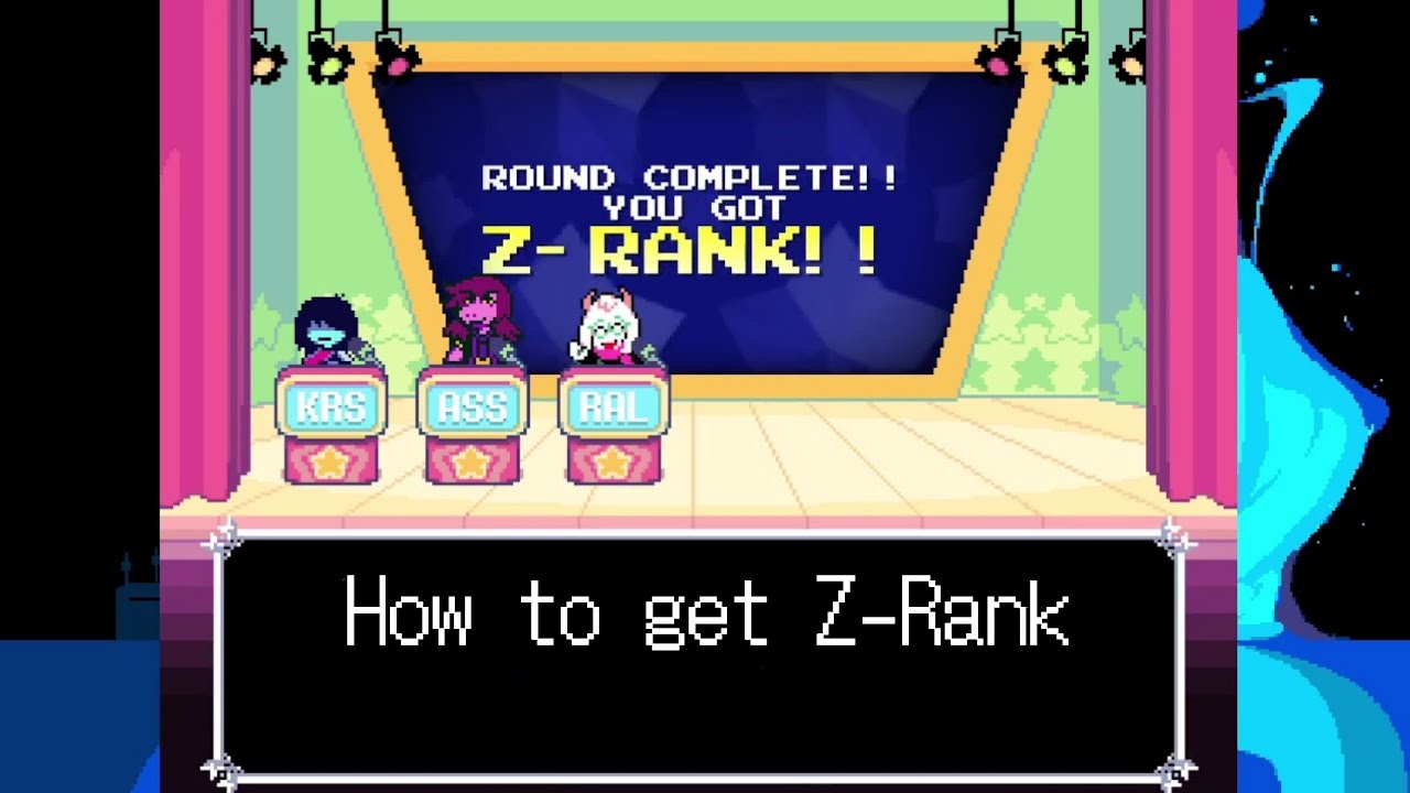 Deltarune Chapter 3: How to get Z-Rank and Access the Secret Room - YouTube