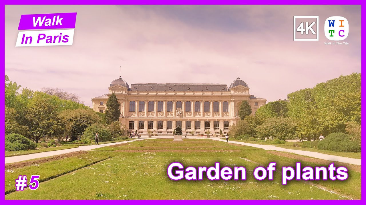 Garden of plants, Paris, France | Walk In Paris | Paris walk - YouTube