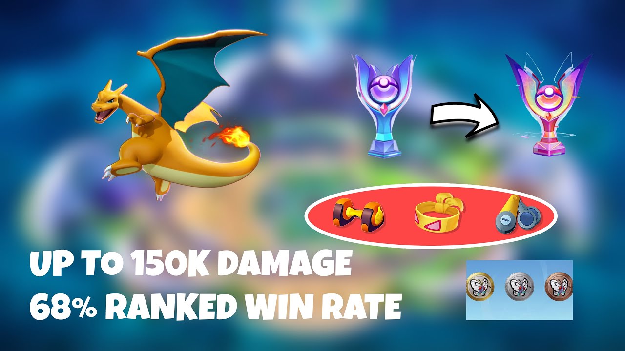 BROKEN CHARIZARD SETUP POKEMON UNITE - People Are Still Sleeping on ...