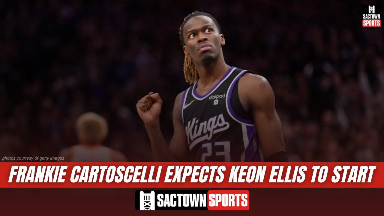 Frankie Cartoscelli thinks Keon Ellis will start for Sacramento - YouTube
