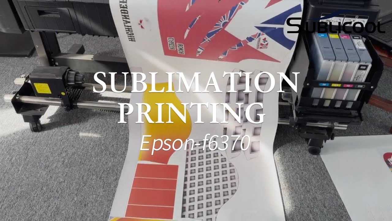 Epson SureColor F6370 Sublimation Printer - 2025 New Overview - YouTube
