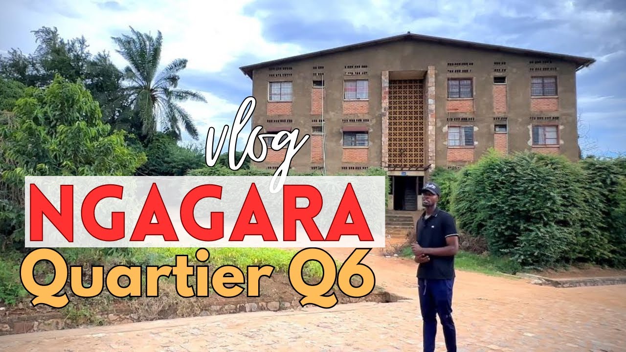 Vlog Burundi 🇧🇮 : Visite Ngagara Q6 : Le quartier chic et bien pavé de ...