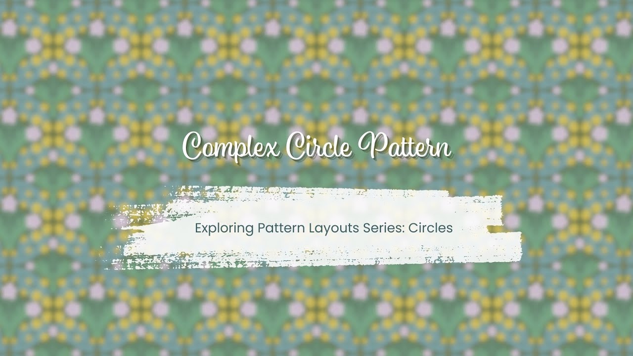 Complex Circle Pattern in Procreate | Exploring Pattern Layouts Series: Circles - YouTube