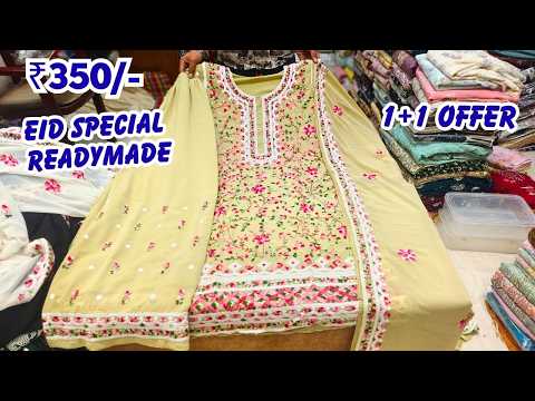 Eid Special Suits ₹350/- | 1+1 Readymade Designer Suits Hyderabad Shopping
