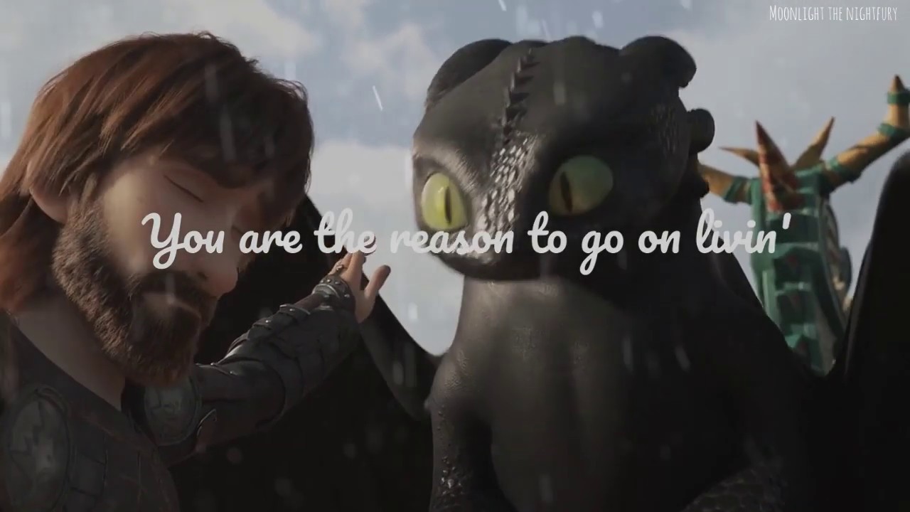 HTTYD- together from afar *lyrics* - YouTube