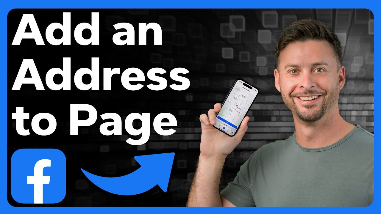 How To Add Address To Facebook Page - YouTube