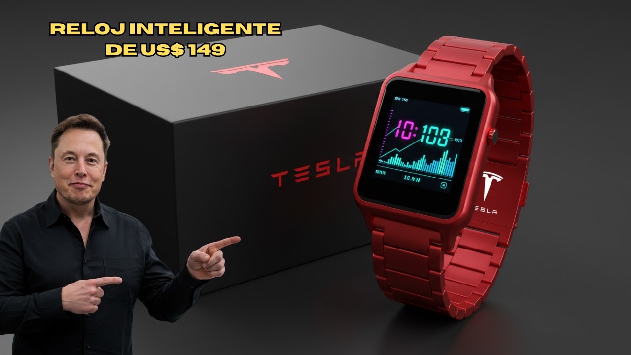 El reloj de Tesla que pone fin a Apple: ¡Todo sobre el smartwatch de ...