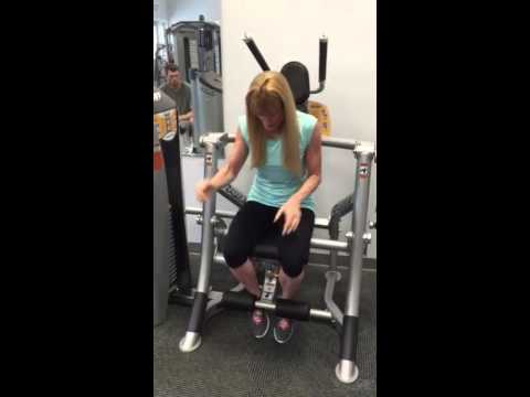 Hoist abdominal machine - YouTube