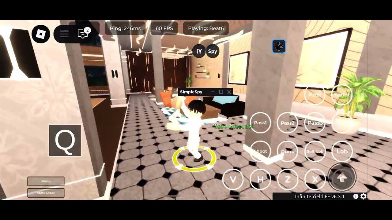 Hoops Life Basketball Script GUI / Hack (INFINITE COINS, AIMBOT, REACH ...