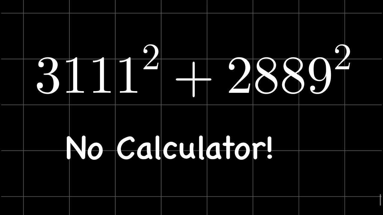 Calculator not allowed You should know this trick - YouTube