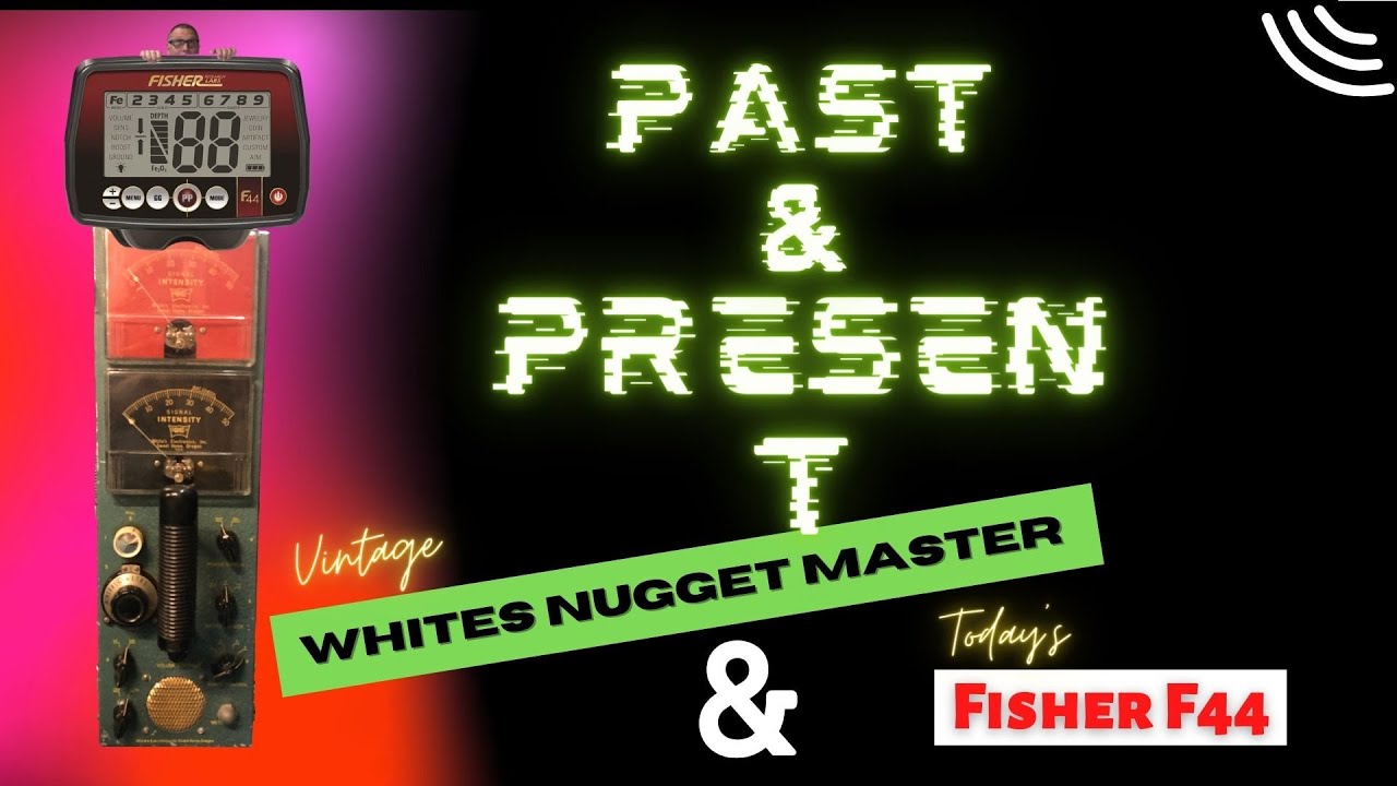 Vintage Metal Detector | Whites Nugget Master Meets Fisher F44 - YouTube