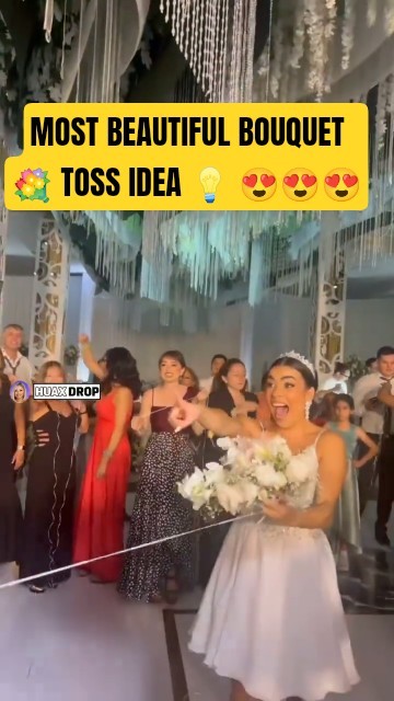 Hilarious 😂 Bouquet 💐 Toss Game | TRENDY 🤯 Wedding Moment 🌹😊#huaxdrop # ...