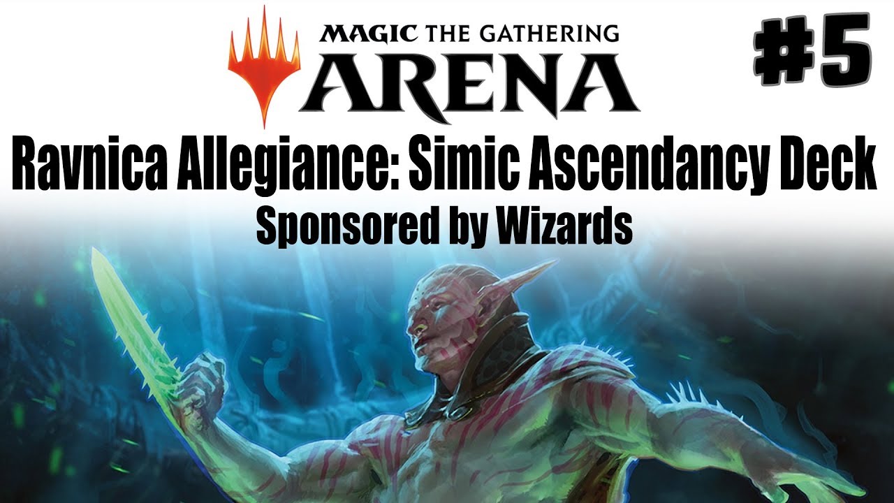 MTG Arena: Simic Ascendancy Deck & Gameplay - Ravnica Allegiance ...