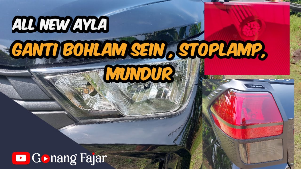 GANTI BOHLAM ALL NEW AYLA PAKAI LED SUPER BRIGHT || LINK PEMBELIAN ADA DI DESKRIPSI - YouTube