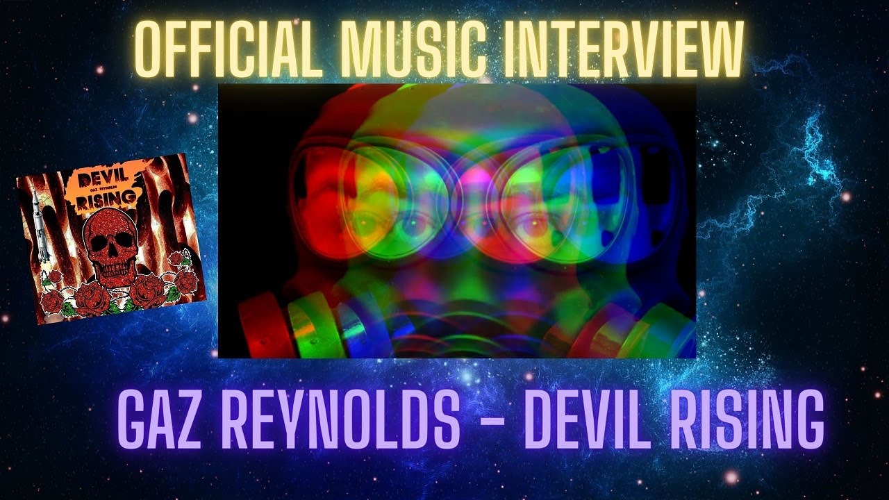 GAZ REYNOLDS - MY FIRST THREE MINUTE INTERVIEW! (DEVIL RISING ...