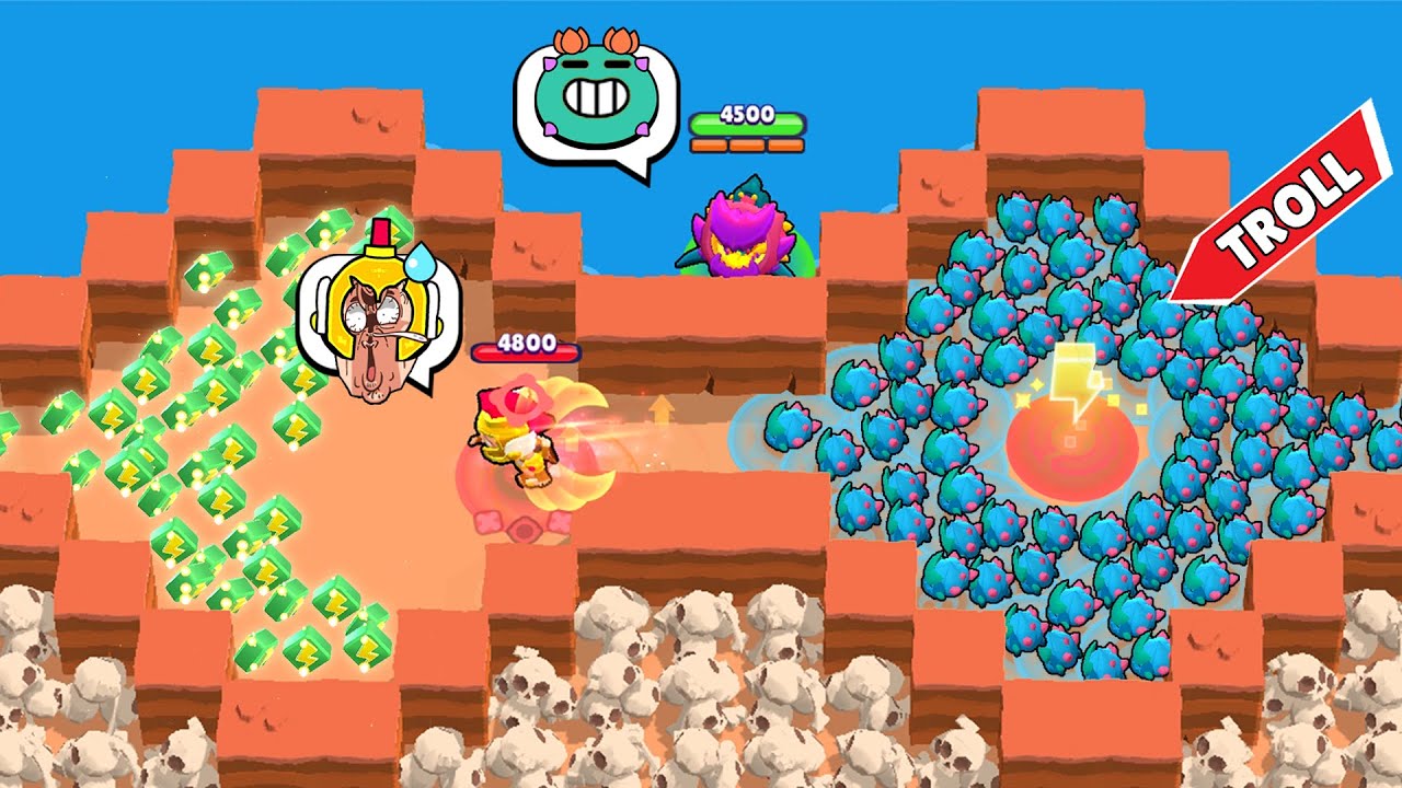 WORST TIMING GADGET vs 1000 IQ EVE TROLL‼️ Brawl Stars Funny Moments ...